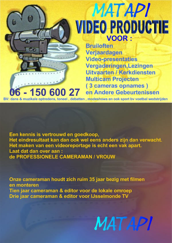 Diensten en Producten – Matapi TV